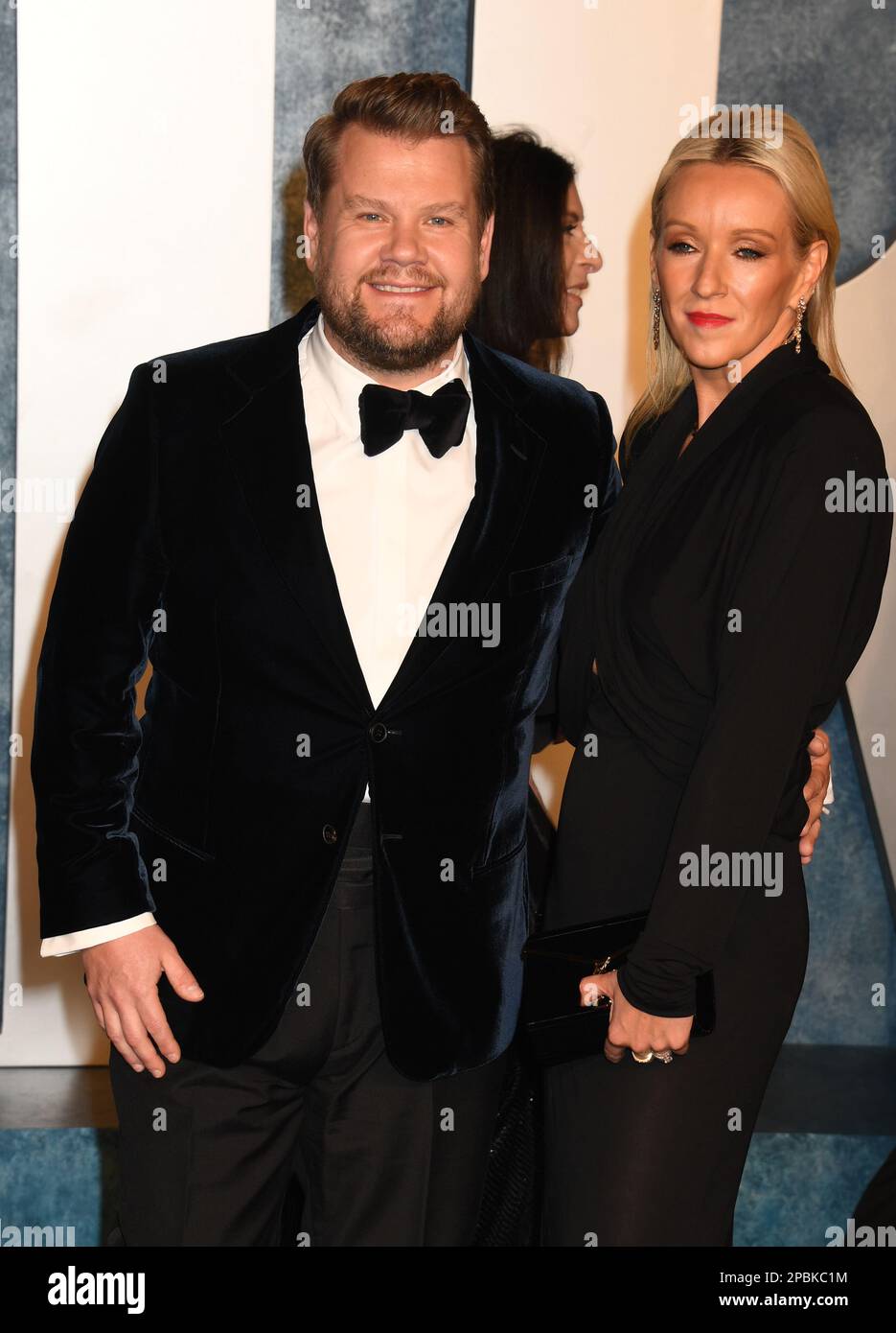Beverly Hills, Ca. 12th Mar, 2023. James Corden and Julia Carey at the ...