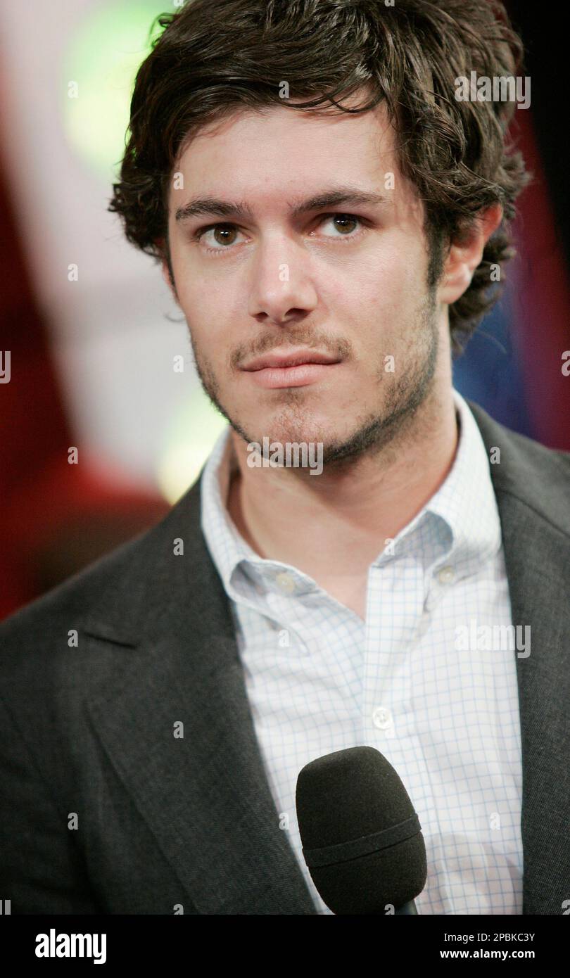 Actor Adam Brody appears on stage during MTV's 'Total Request Live ...