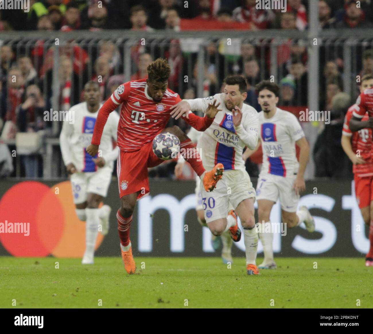 Kingsley Koman of Fc Bayern Munich during the Uefa Champions League ...
