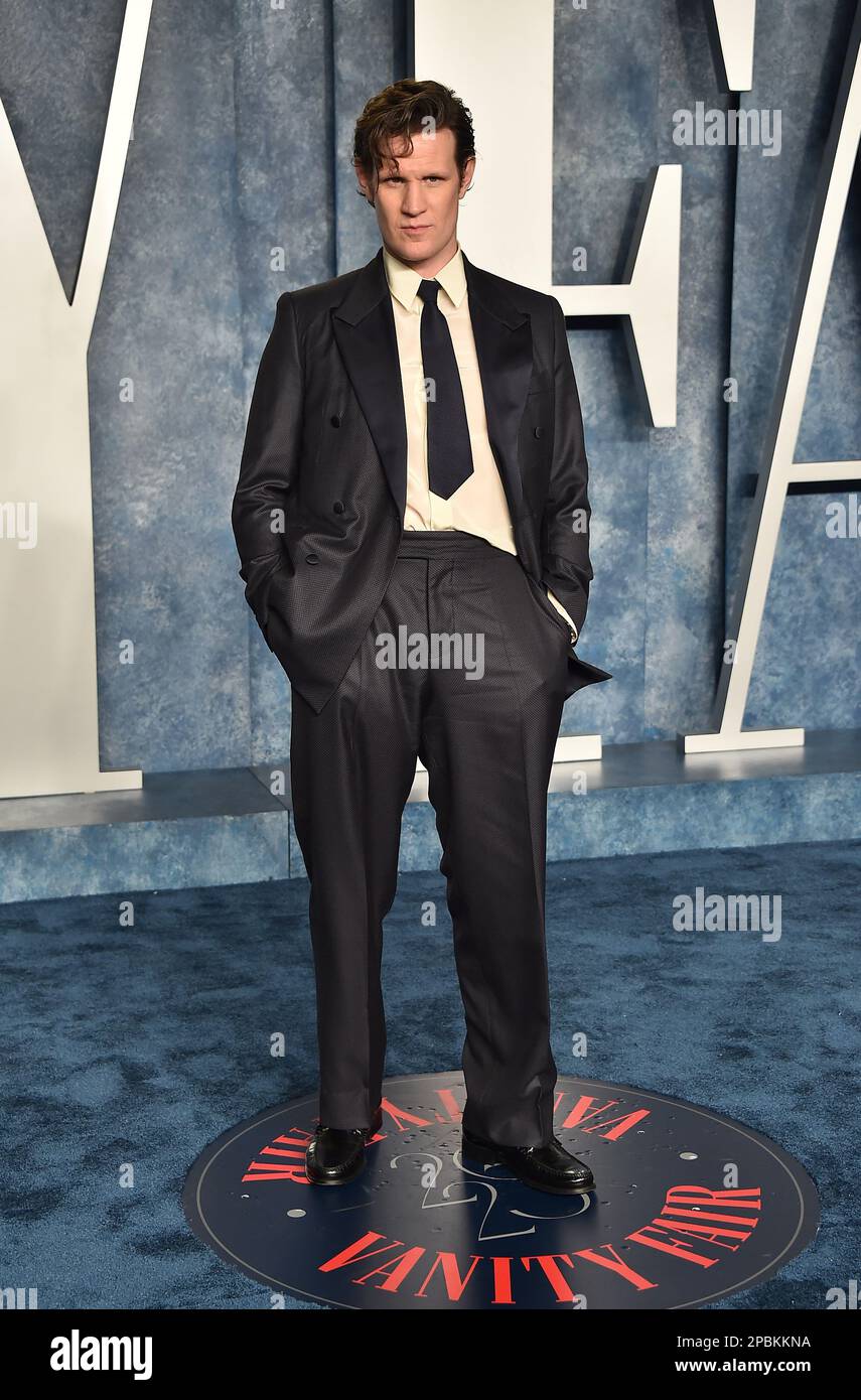 Beverly Hills, USA. 12th Mar, 2023. Matt Smith arriving at the Vanity ...