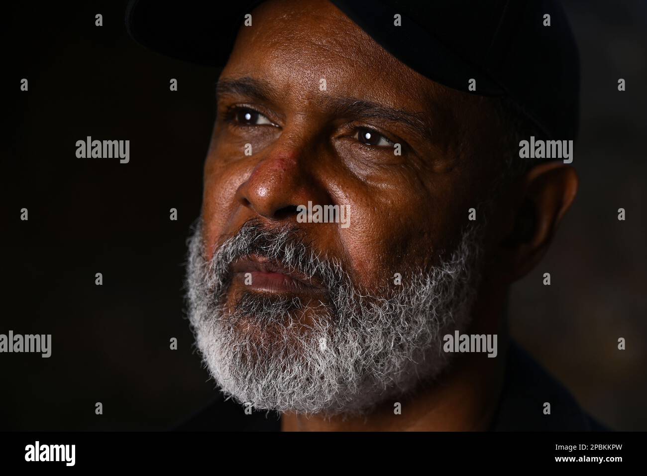 Australian actor and producer Tony Briggs poses for a photograph in ...