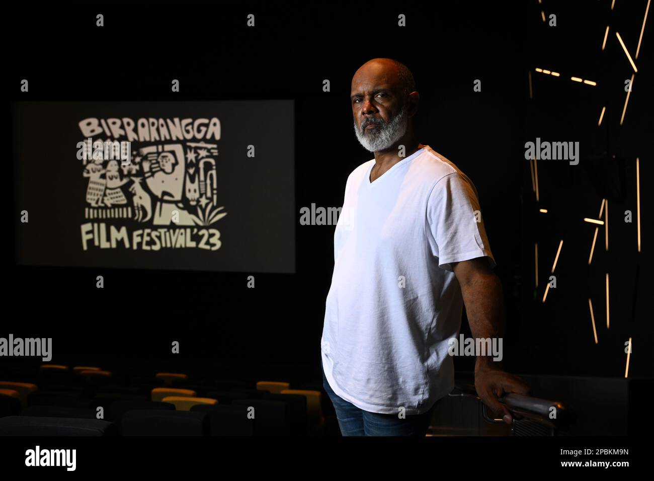 Australian actor and producer Tony Briggs poses for a photograph in ...