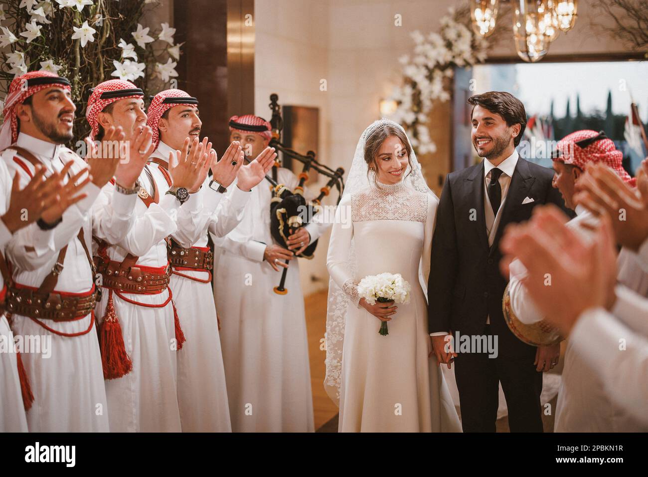 Amman, Jordan. 12th Feb, 2023. Jordan's Princess Iman bint Abdullah II ...