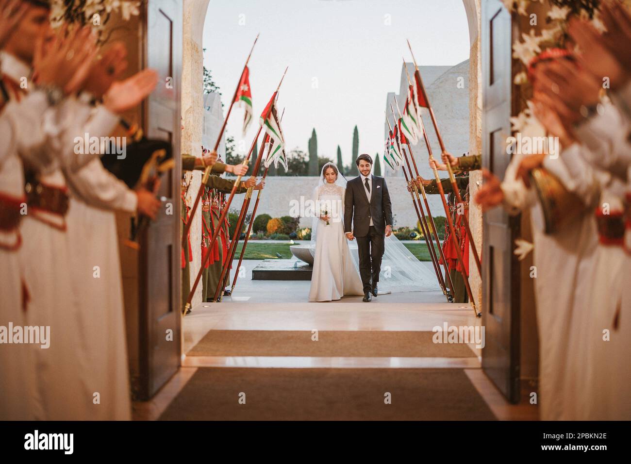 Amman, Jordan. 12th Feb, 2023. Jordan's Princess Iman bint Abdullah II ...