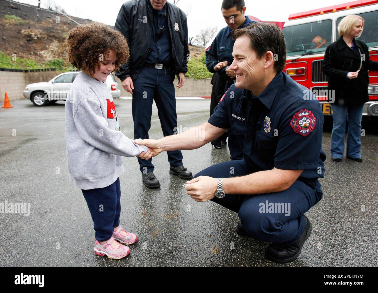 Courtney Green, 6, a child actor living at Oakwood Toluca Hills ...