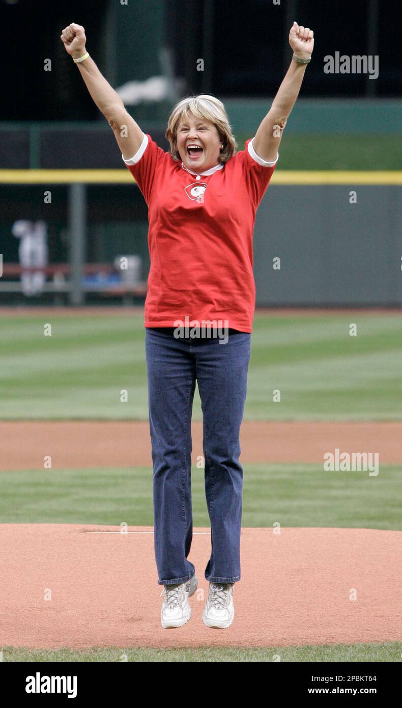 Sue Ruhle, wife of late Cincinnati Reds pitching coach Vern Ruhle who ...