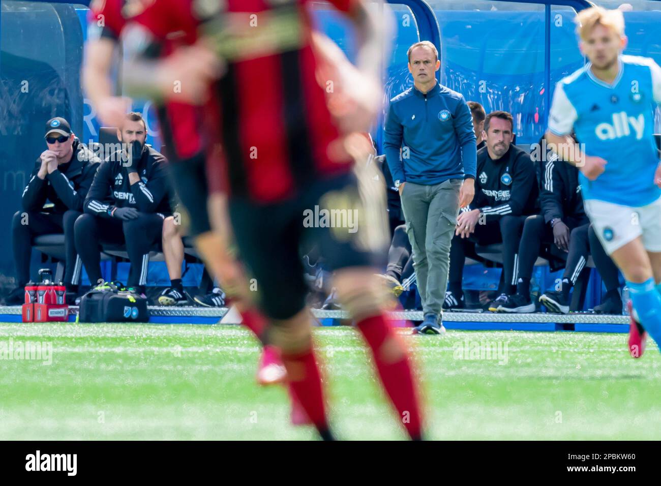 Charlotte, North Carolina, USA. 11th Mar, 2023. Charlotte FC manager ...