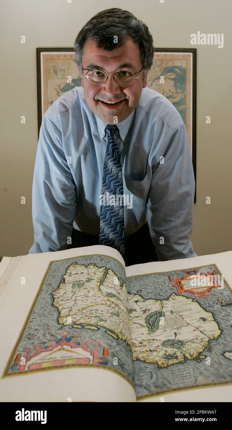 James Akerman, director of the Newberry Library's Center for the ...