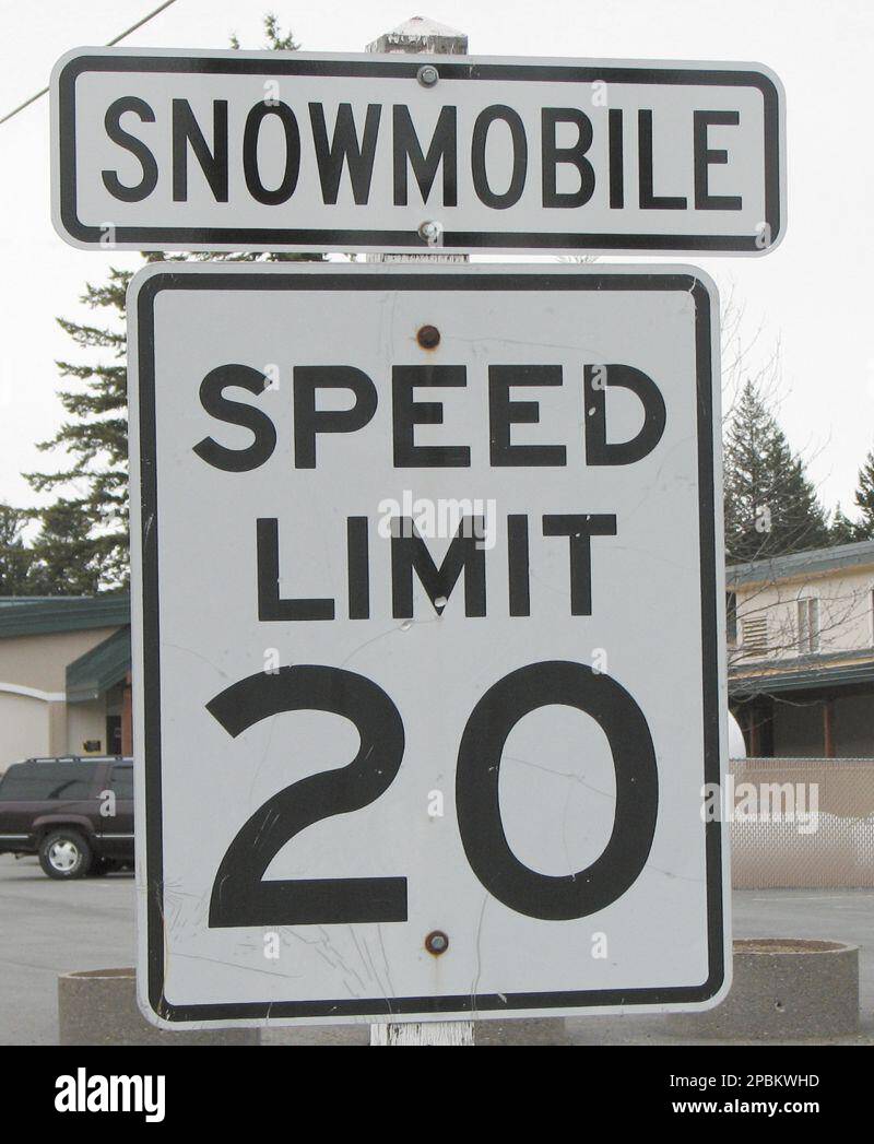 ** ADVANCE FOR WEEKEND APRIL 21-22 ** Snowmobiles are a big part of ...