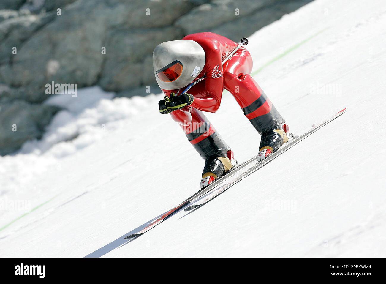 French Bastien Montes competes on his way to capture the bronze medal ...