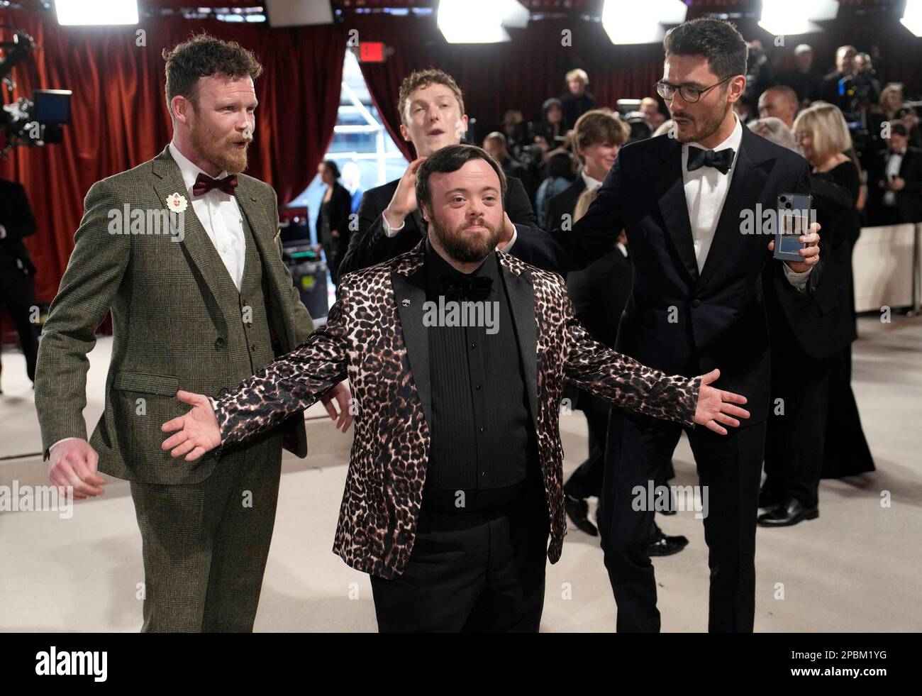 Seamus O'Hara, from left, James Martin, Ross White and Tom Berkeley ...