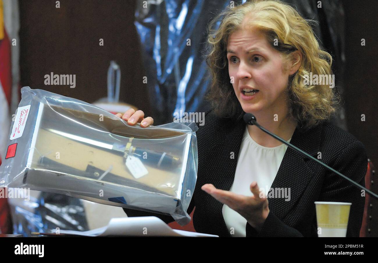 Stacy Guess, of the Idaho State Police Forensic Department, talks about ...