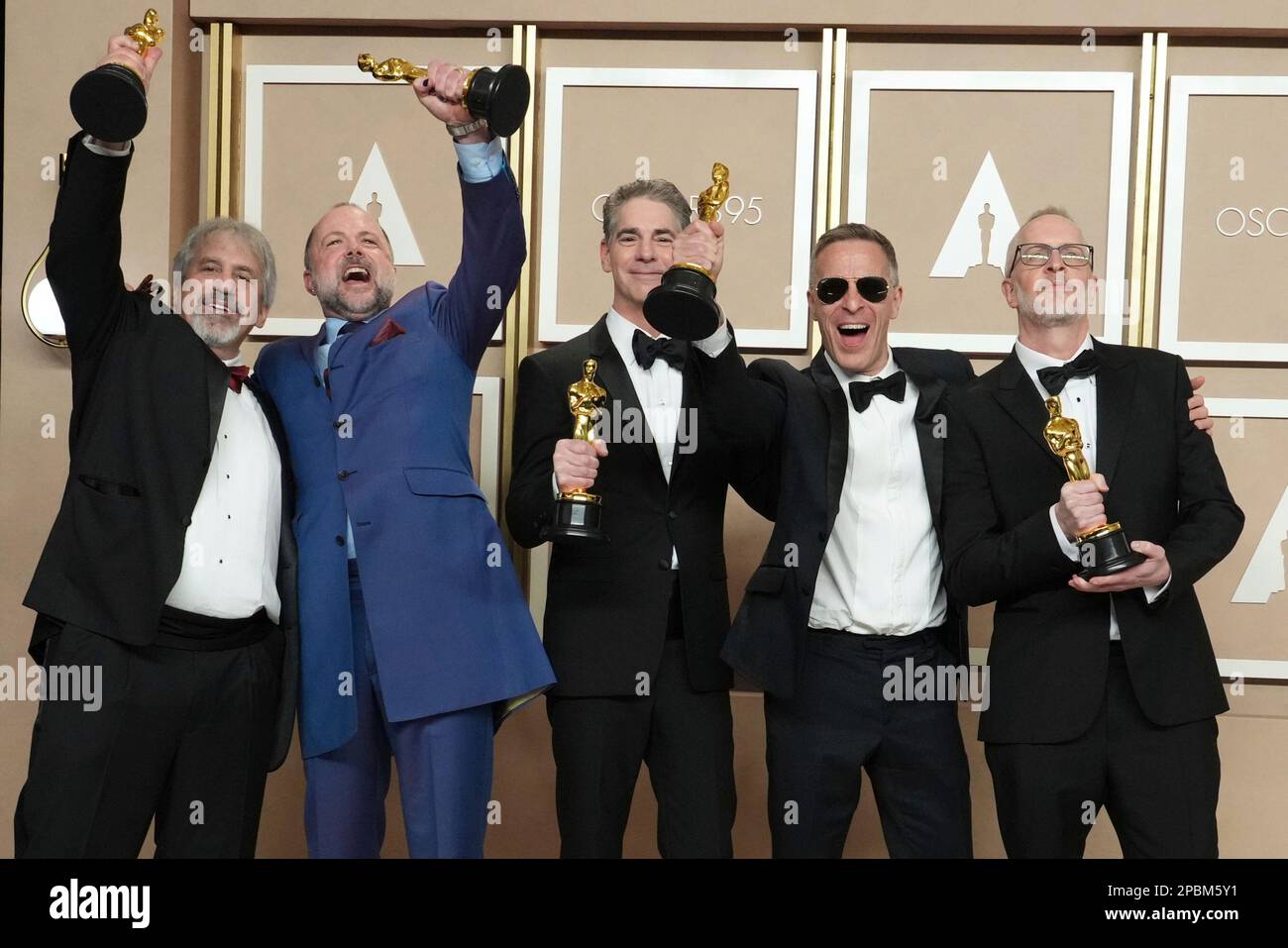 Mark Weingarten, from left, James H. Mather, Al Nelson, Chris Burdon ...