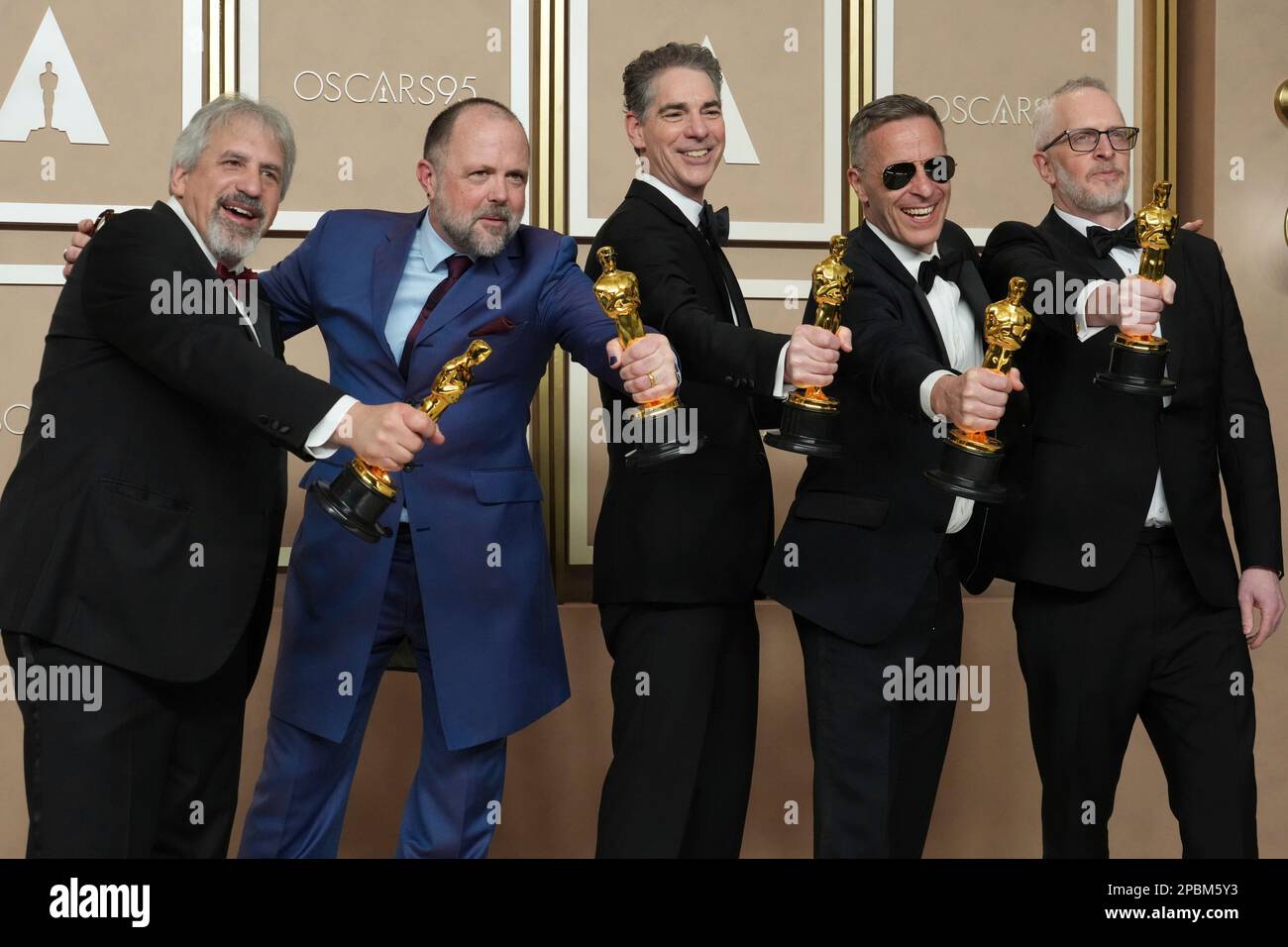 Mark Weingarten, from left, James H. Mather, Al Nelson, Chris Burdon ...