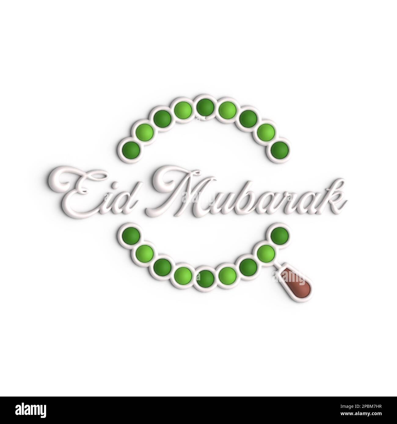 Eid mubarak 3d hi-res stock photography and images - Alamy