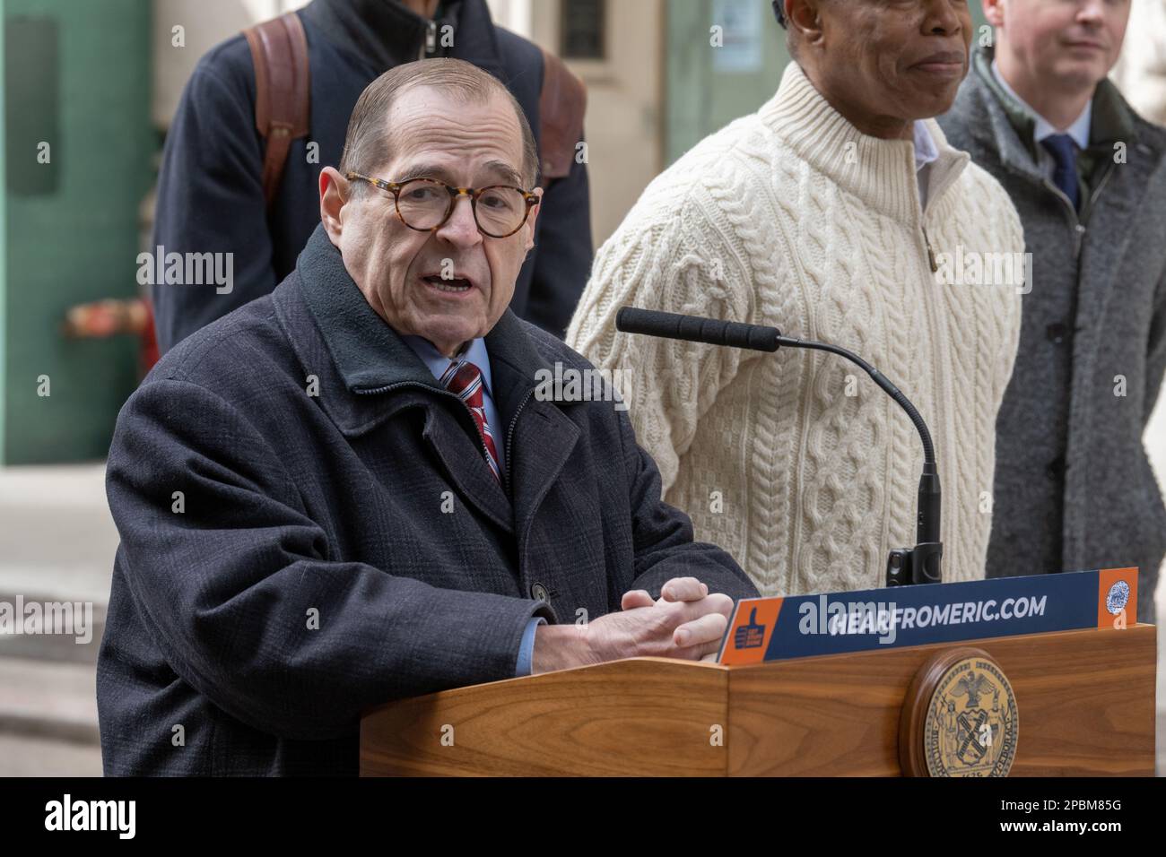 New York, United States. 12th Mar, 2023. Congressman Jerry Nadler ...