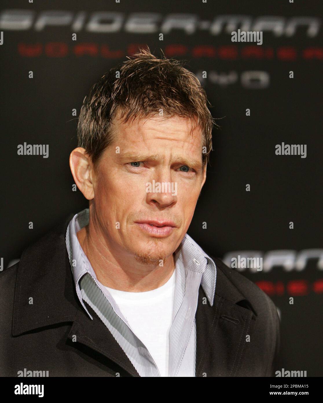 "Spider-Man 3" star Thomas Haden Church arrives at the World Premiere ...