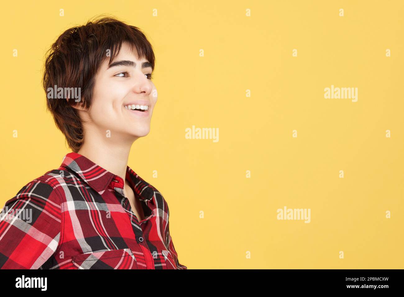 Androgynous model hi-res stock photography and images - Alamy