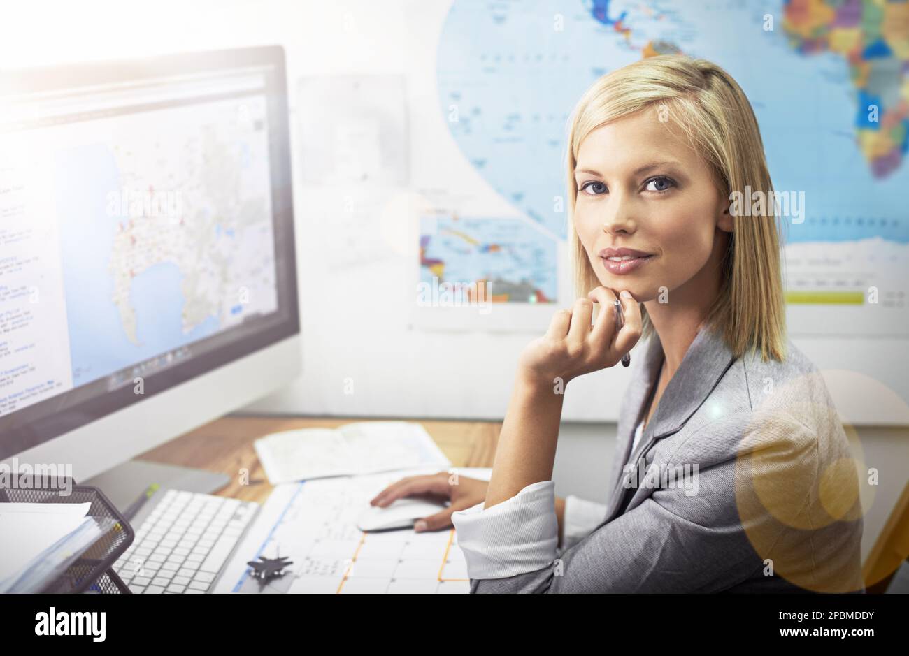 Ill make sure you have the best holiday. Cropped portrait of a young ...