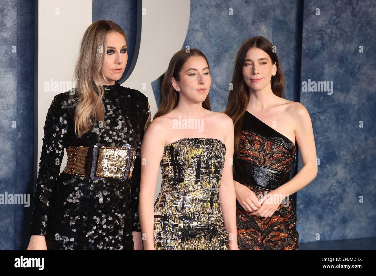 Beverly Hills, USA. 12th Mar, 2023. Este Haim, Alana Haim, Danielle ...
