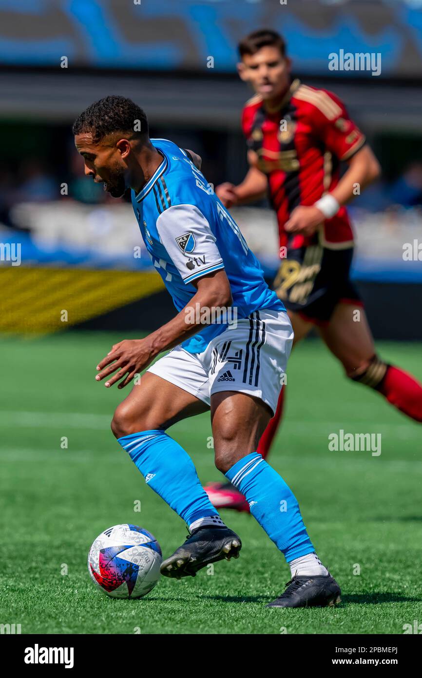 Charlotte, North Carolina, USA. 11th Mar, 2023. Charlotte FC Defender ...