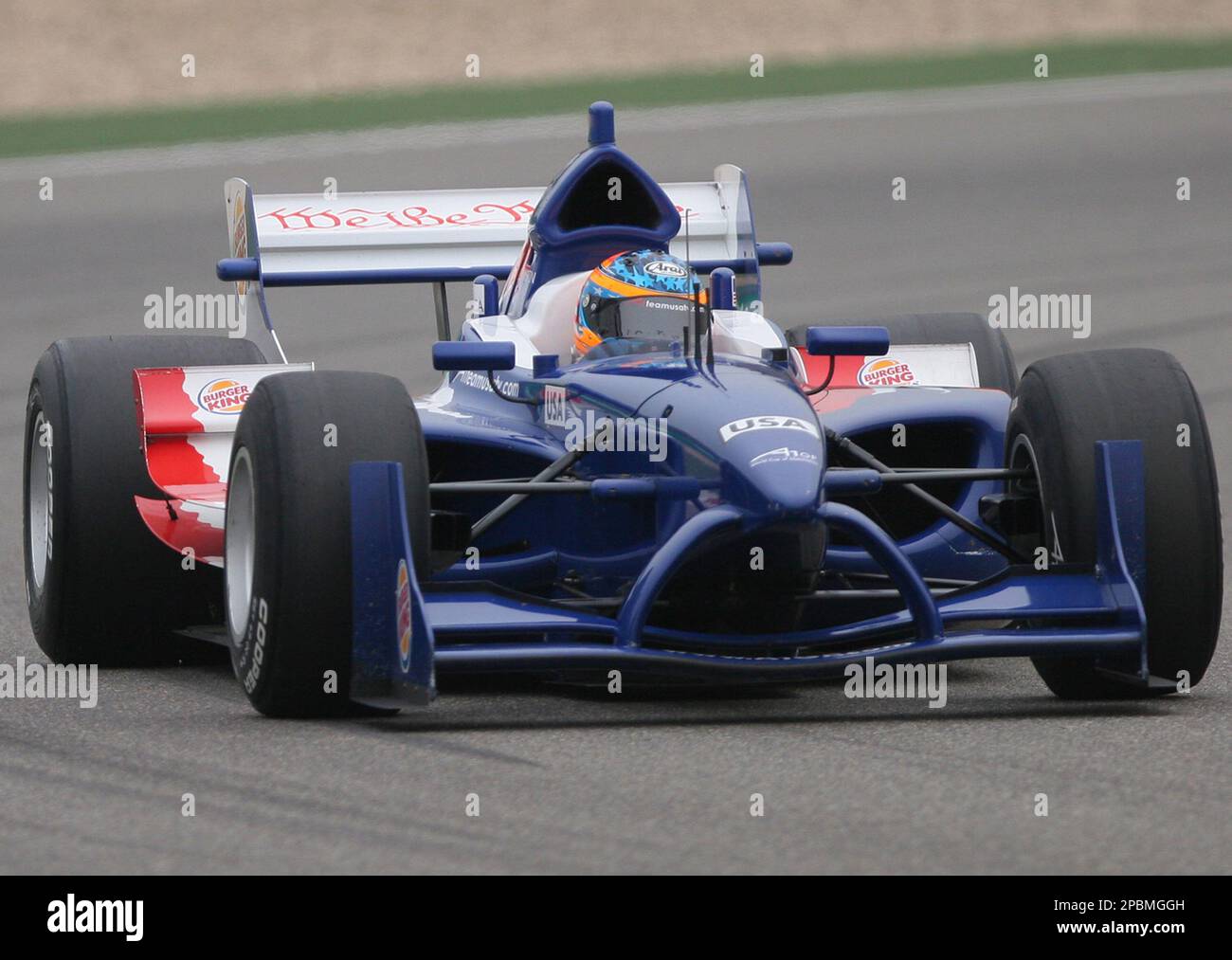 Jonathan Summerton, from the A1 USA team, drives his car during a ...