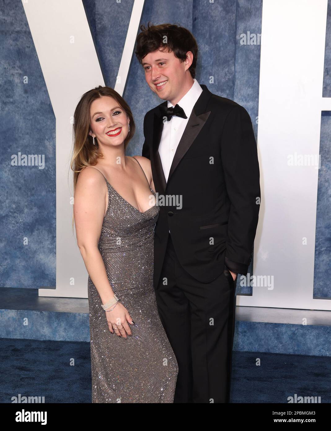 Beverly Hills, USA. 12th Mar, 2023. Billie Lourd, Austen Rydell attend the 2023 Vanity Fair ...