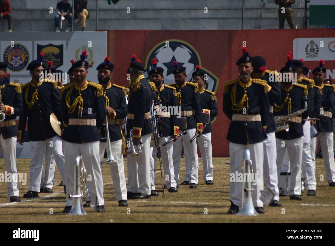 March 12, 2023, Srinagar, Jammu and Kashmir, India: Members of the ...