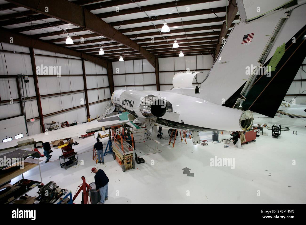 ** ADVANCE FOR MONDAY, APRIL 16 ** A General Dynamics Gulfstream IV ...
