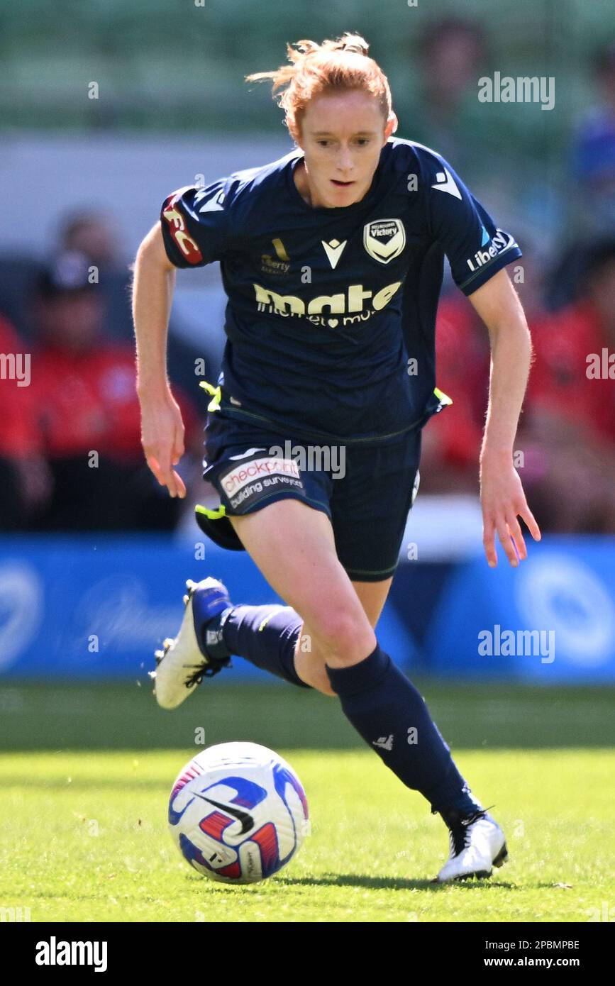 Beattie Goad of Melbourne Victory in action during the A-League Women's ...