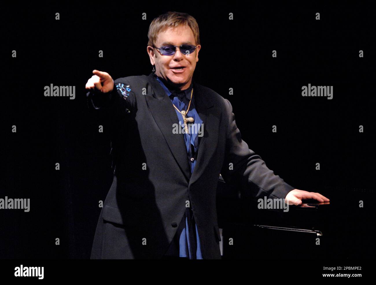 Elton John performs at the "The Billies", a Women's Sports Foundation ...