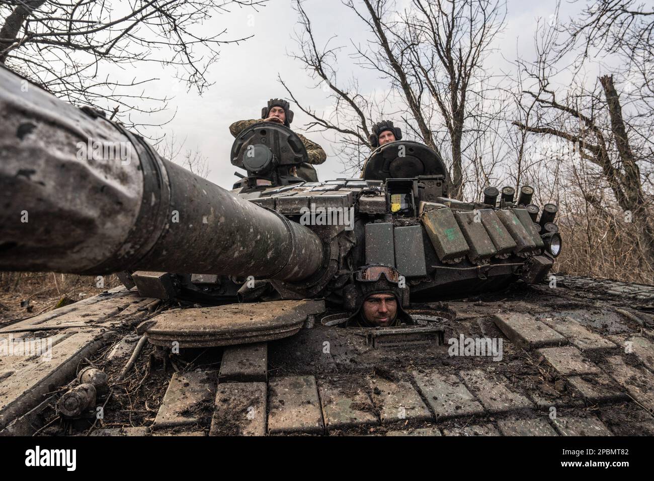 Ukrainian tank 2023 bakhmut hi-res stock photography and images - Alamy