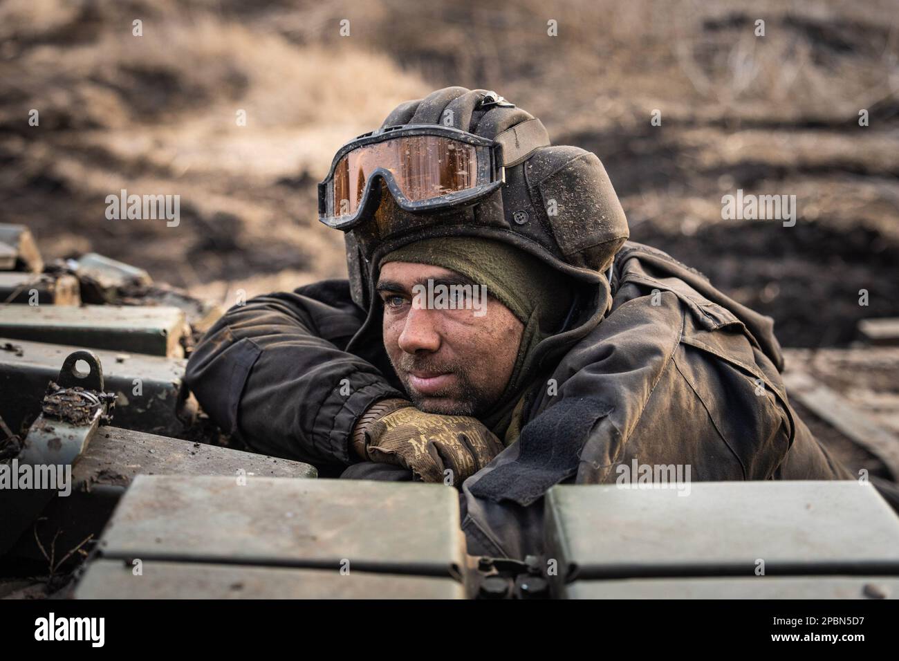 Ukrainian tank 2023 bakhmut hi-res stock photography and images - Alamy