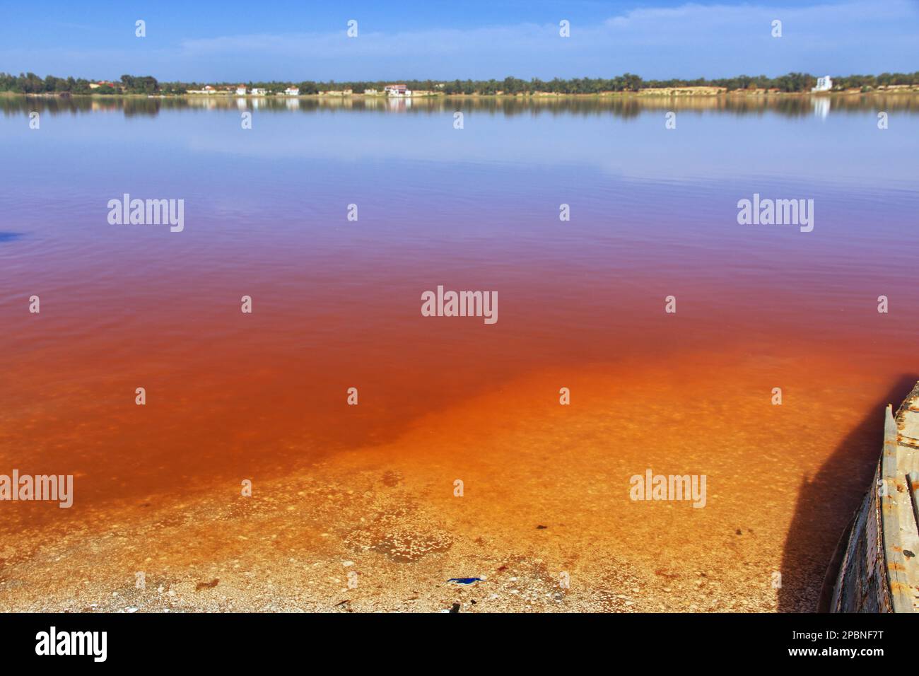 Lake Retba, Lac rose close Dakar, Senegal, West Africa Stock Photo - Alamy