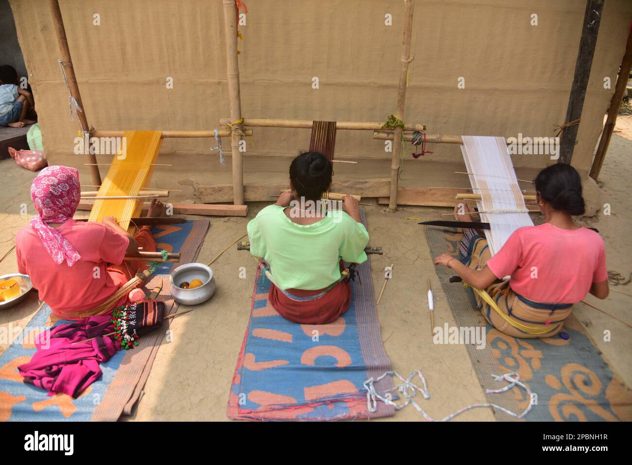 Assam weave hi-res stock photography and images - Alamy