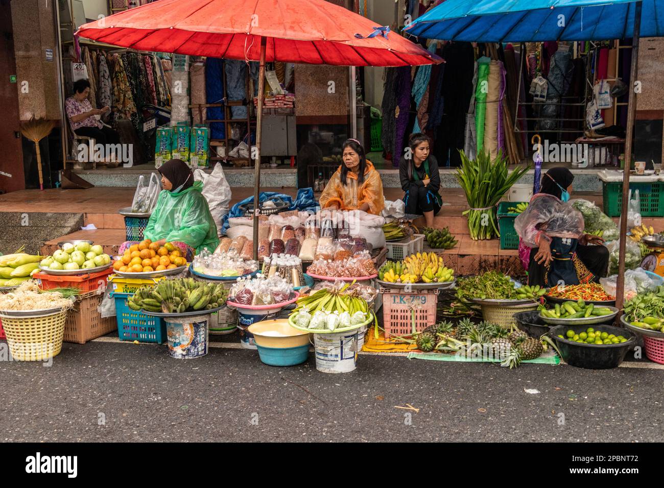 Kim Yong day and night market Hatyai Southern Thailand Stock Photo - Alamy