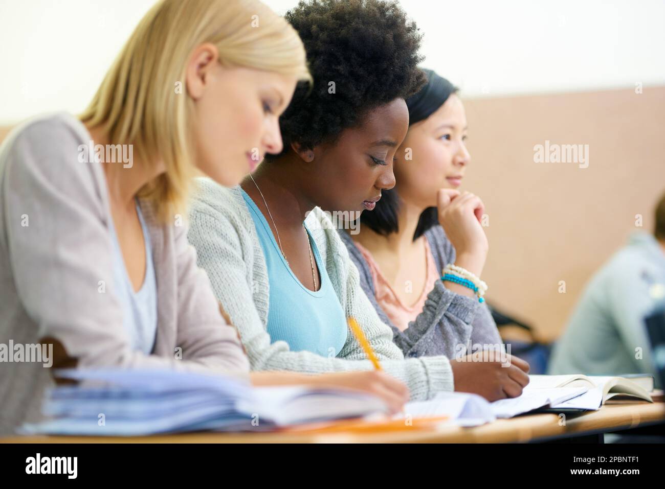 Good study habits make great students. female university students ...