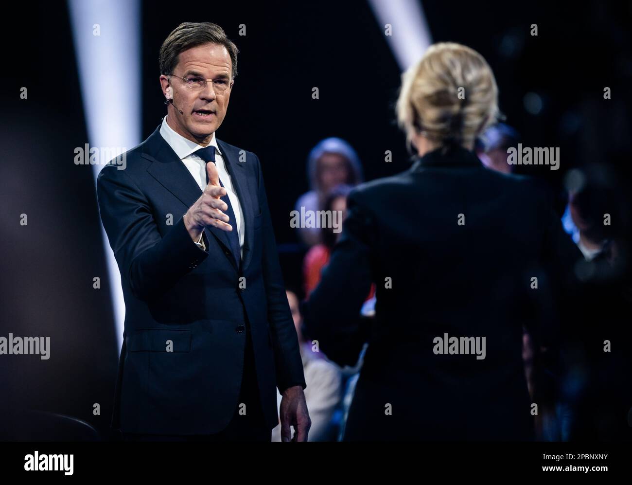 HILVERSUM - Jesse Klaver (Groenlinks), Attje Kuiken (PvdA), Edith ...