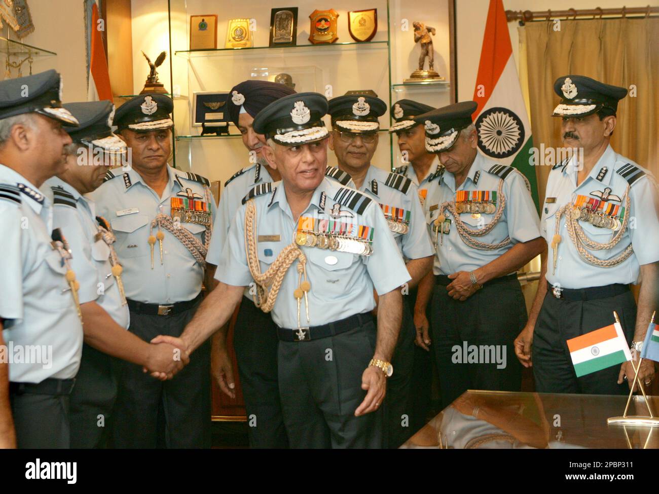 New Indian Air Force (IAF) Chief of Air Staff Air Marshal Fali Homi ...