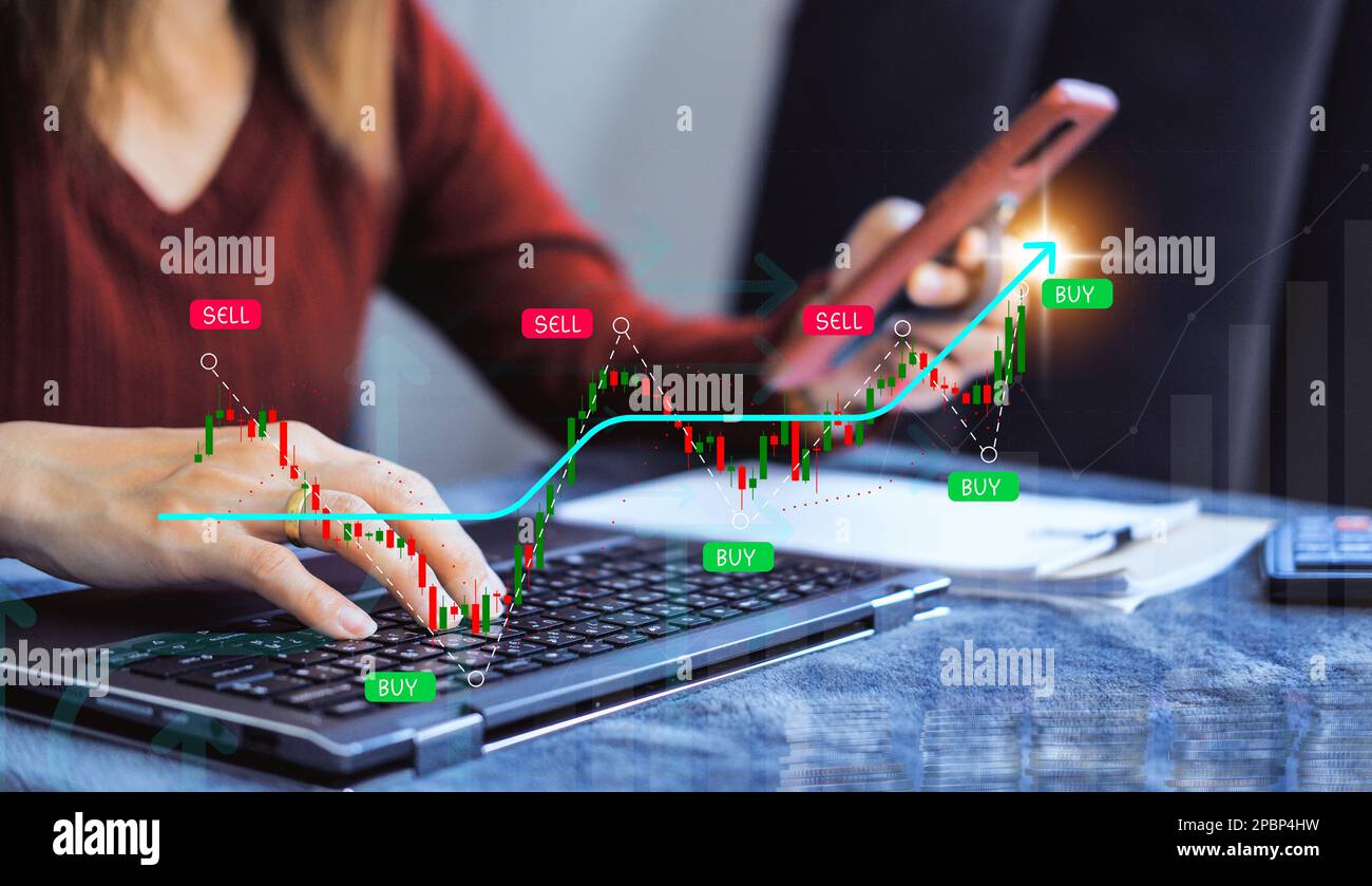 Business analytics and financial concept, Plans to increase business ...