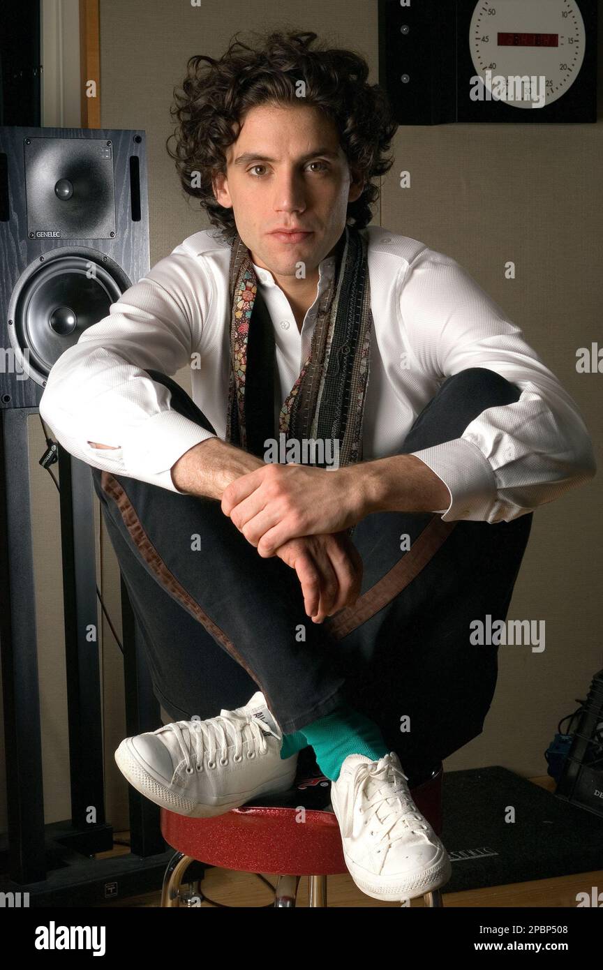 Singer Mika is photographed at Sirius Radio in New York, Feb. 16, 2007 ...