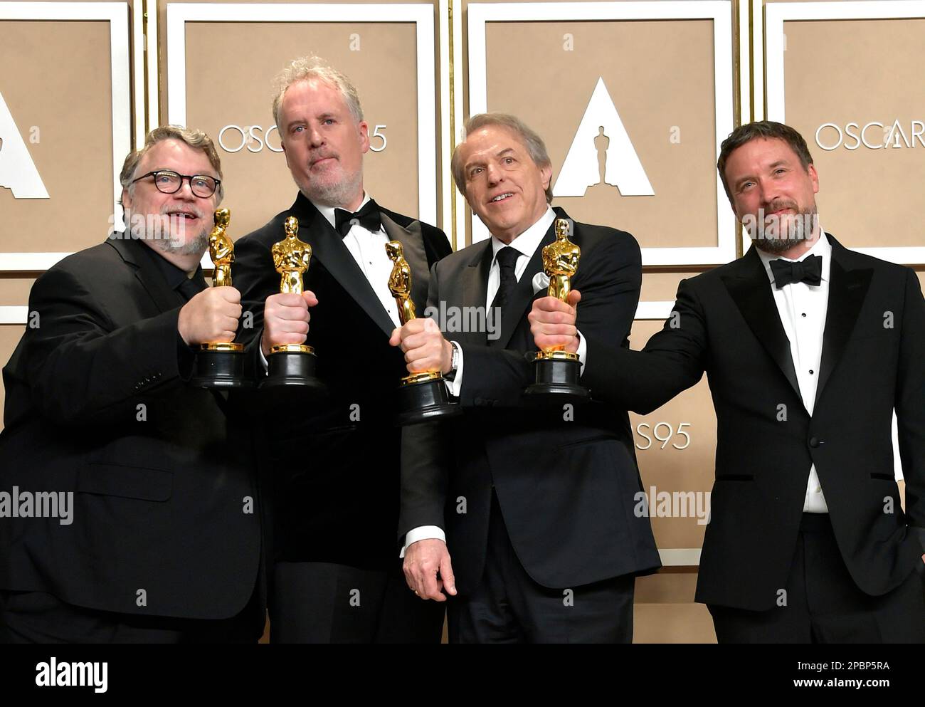 Los Angeles, Ca. 12th Mar, 2023. Guillermo del Toro, Mark Gustafson ...