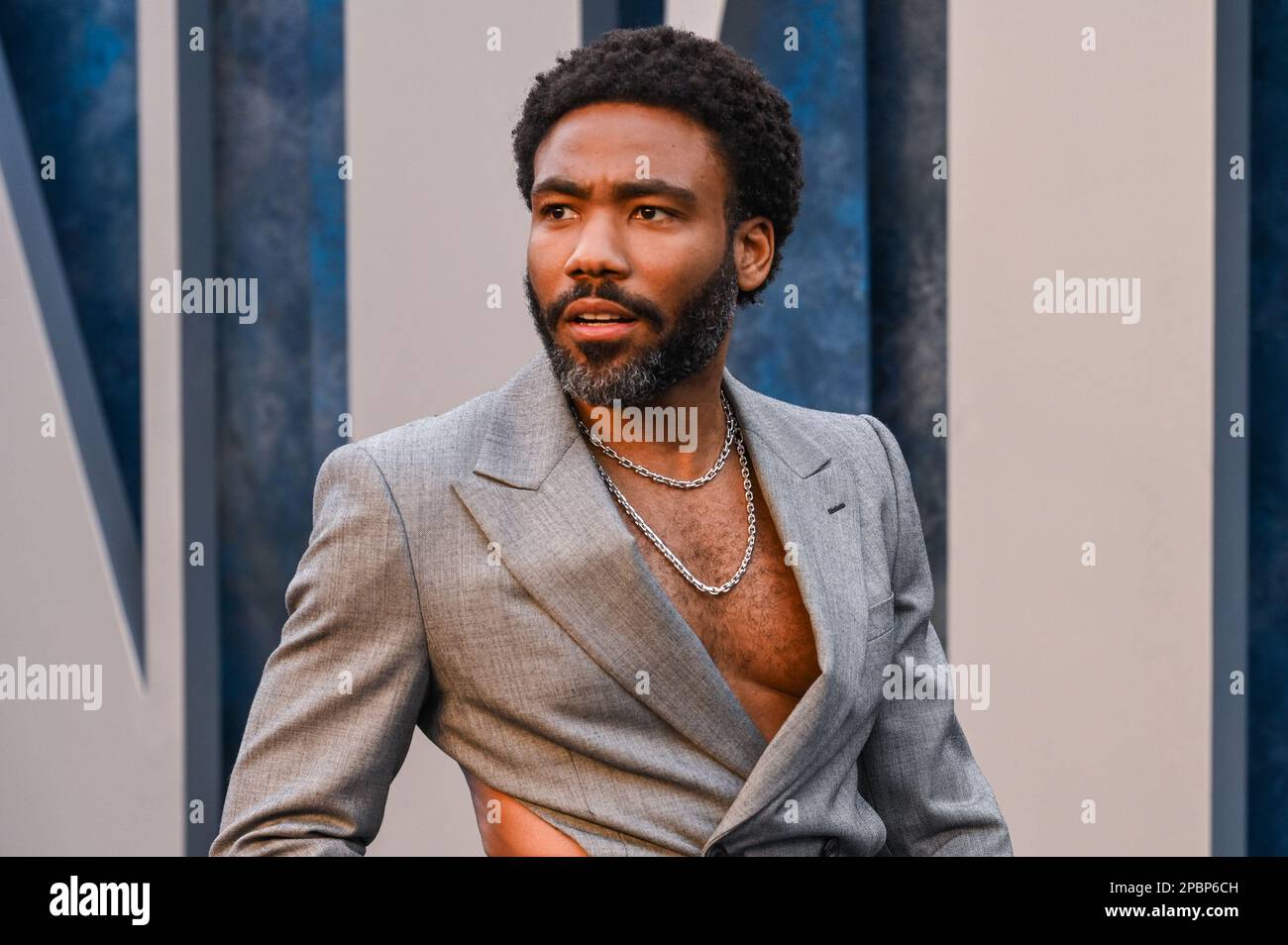 Beverly Hills, USA. 12th Mar, 2023. Donald Glover walking on the red ...