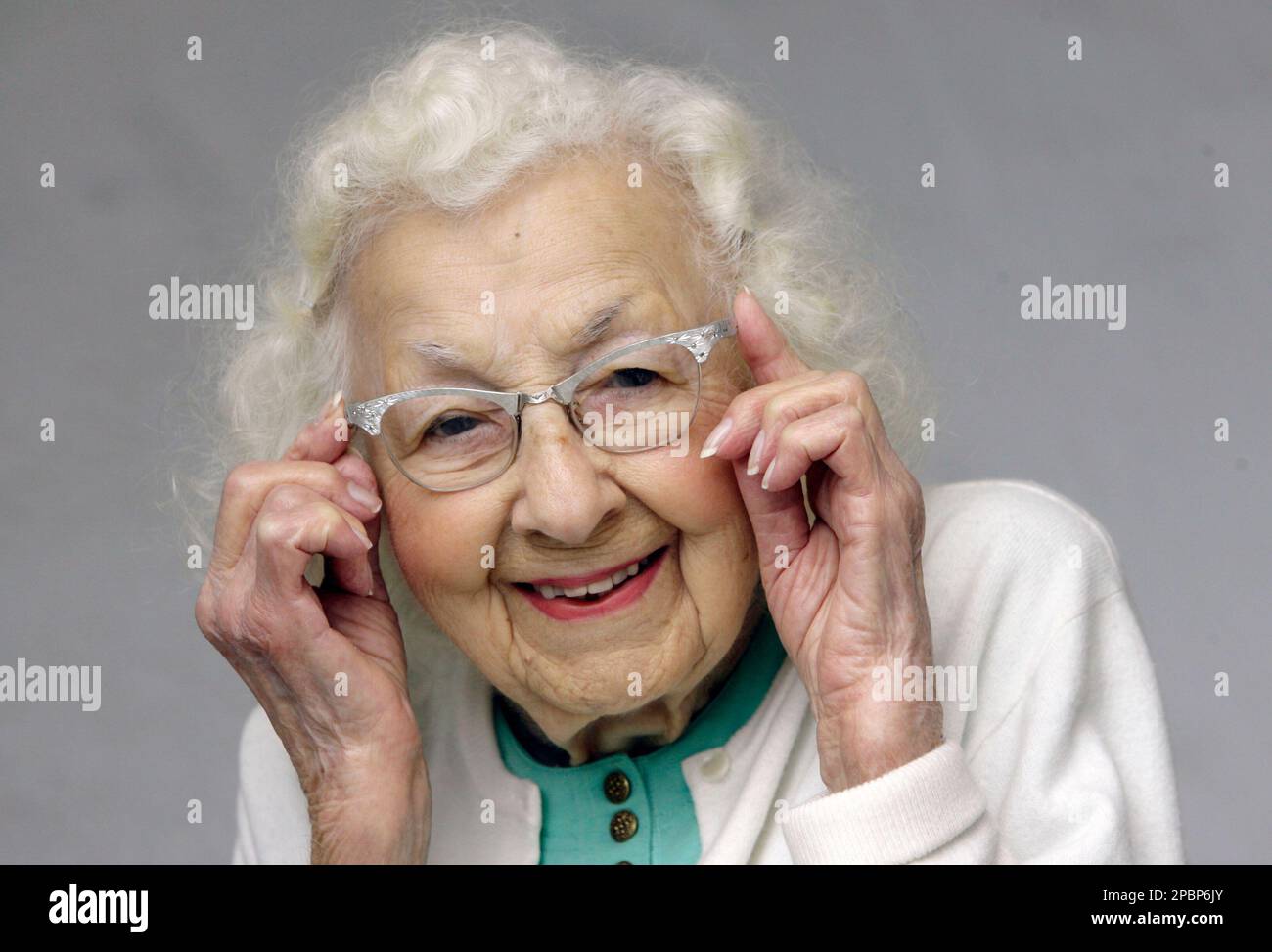 Actress Mae Laborde poses for a photograph at her home in Santa Monica, Calif., Feb 28, 2007 ...
