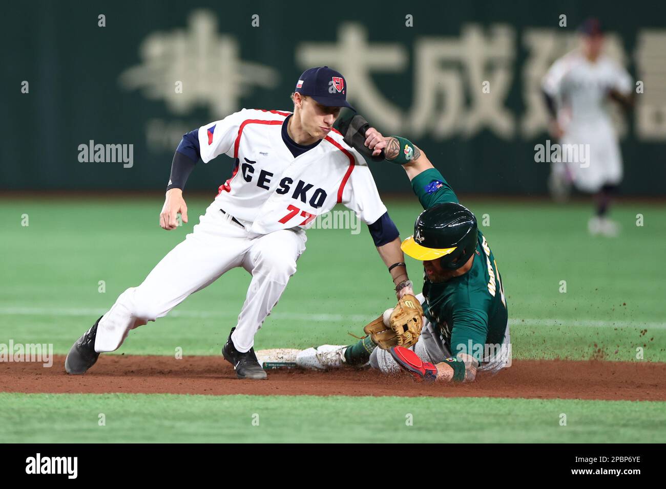 Tokyo, Japan. 13th Mar, 2023. (L-R) Vojtech Mensik (CZE), Aaron ...