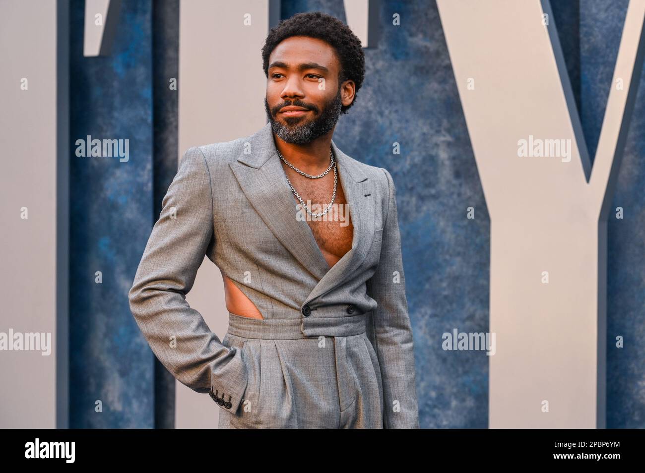 Beverly Hills, USA. 12th Mar, 2023. Donald Glover walking on the red ...