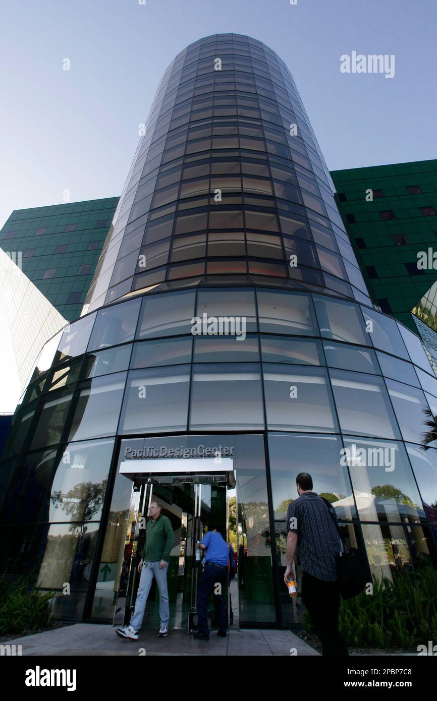 The Pacific Design Center in West Hollywood, Calif., is shown Thursday ...