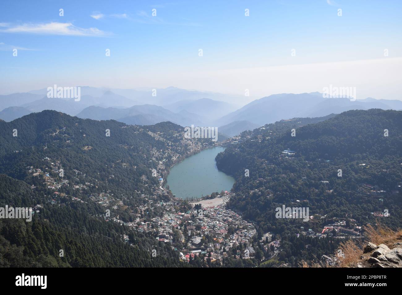 Nanital - the city of lakes Stock Photo - Alamy