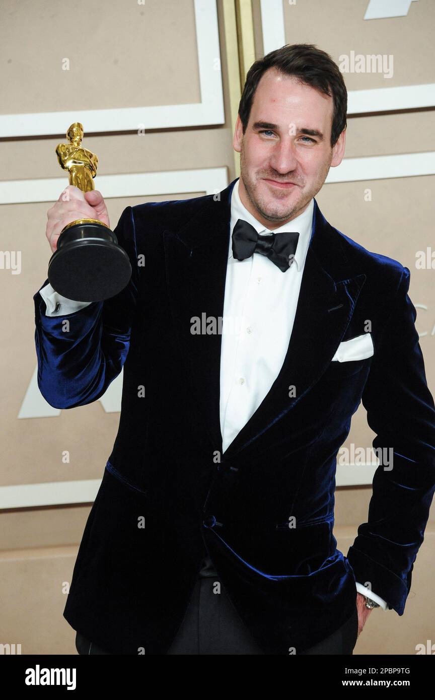 Los Angeles, CA. 12th Mar, 2023. James Friend in the press room for ...