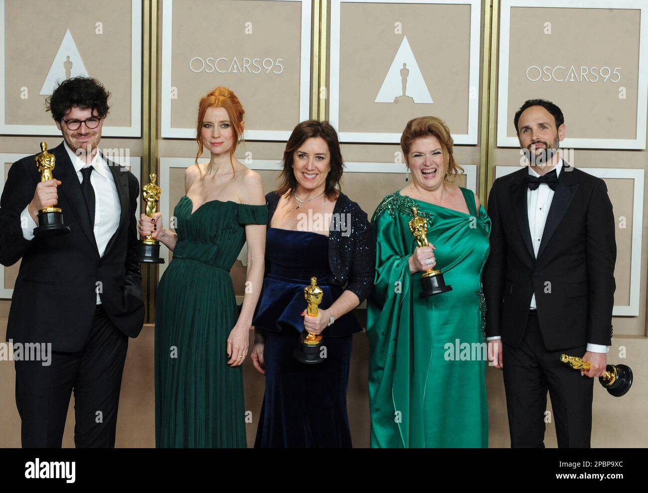 Los Angeles, CA. 12th Mar, 2023. Daniel Roher, Odessa Rae, Diane Becker ...